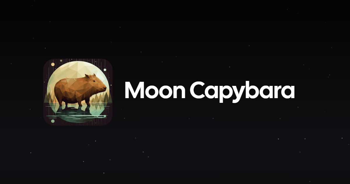 Moon Capybara